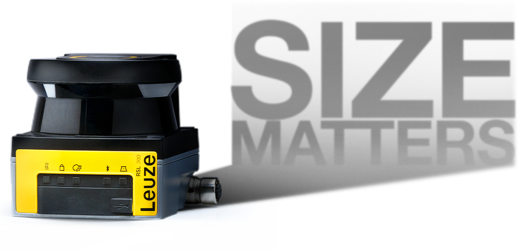 RSL 200: the smallest safety laser scanner on the market
